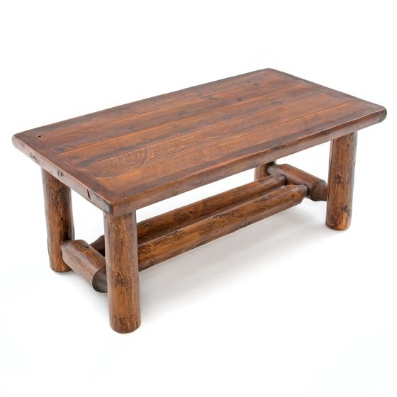 Olde Towne Rustic Log Coffee Table