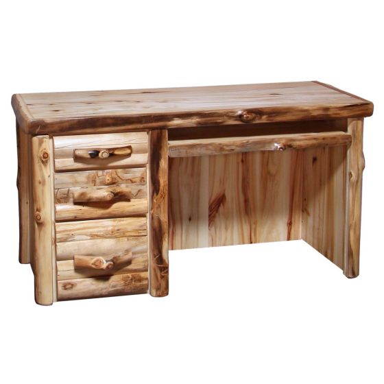 Beartooth Aspen Log Executive Desks