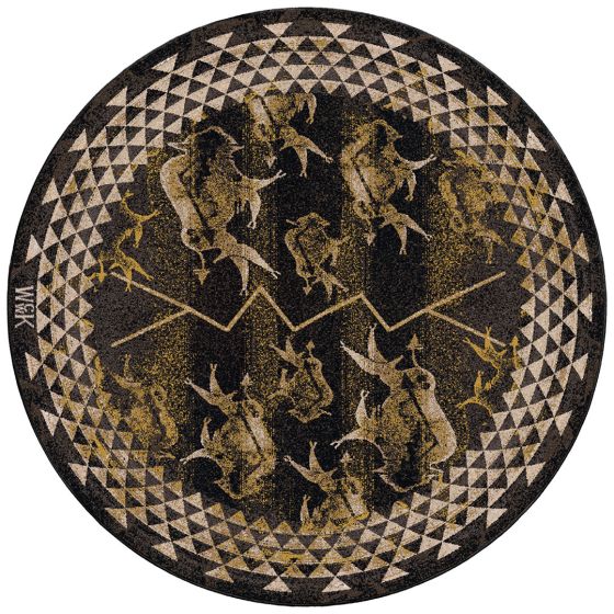 Buffalo Rising Area Rugs - Southwestern Rugs