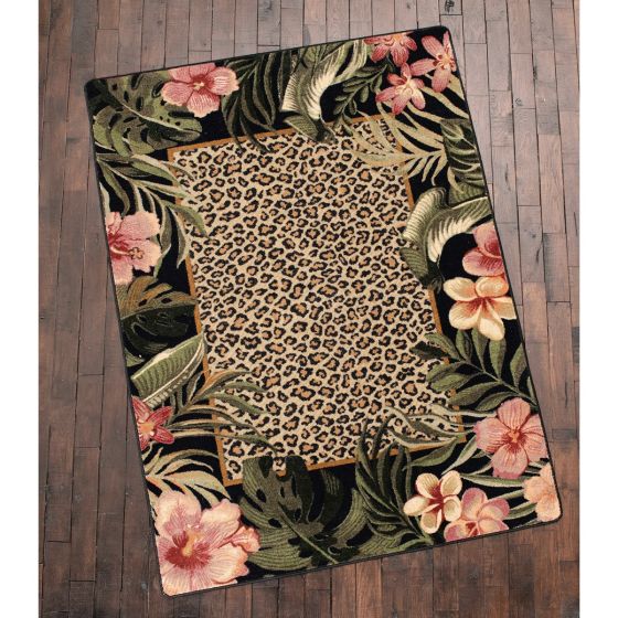 Island Fauna Tropical Entry Rug