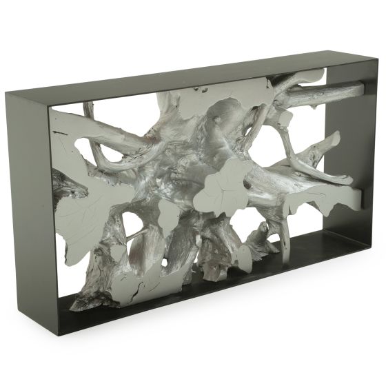 Modern Teak Root Console Table