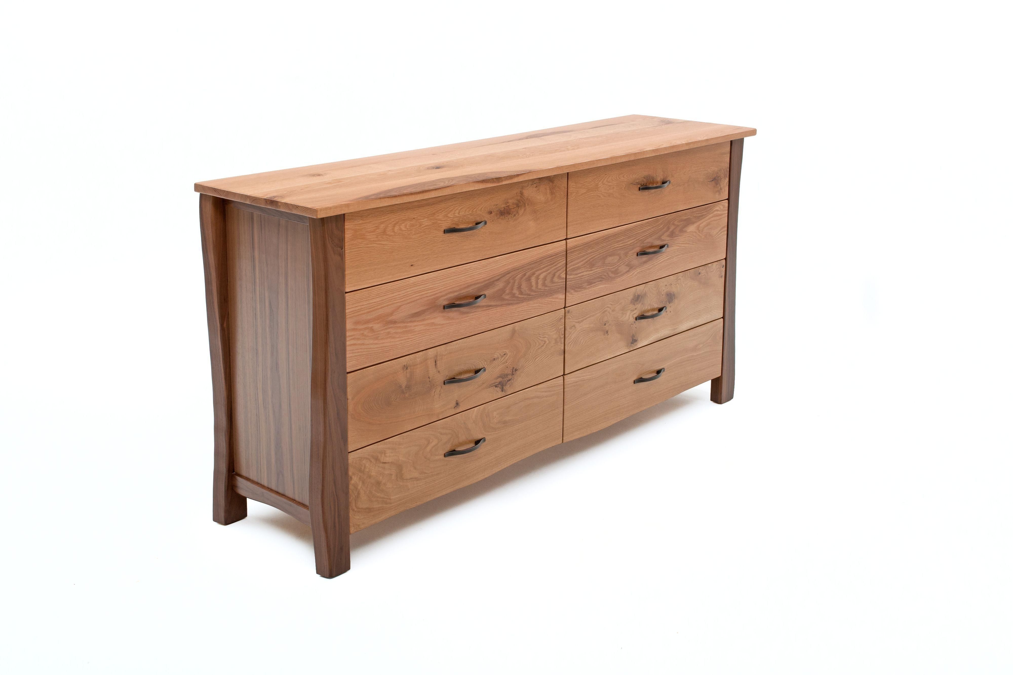 Modern Natural Eight Drawer Dresser