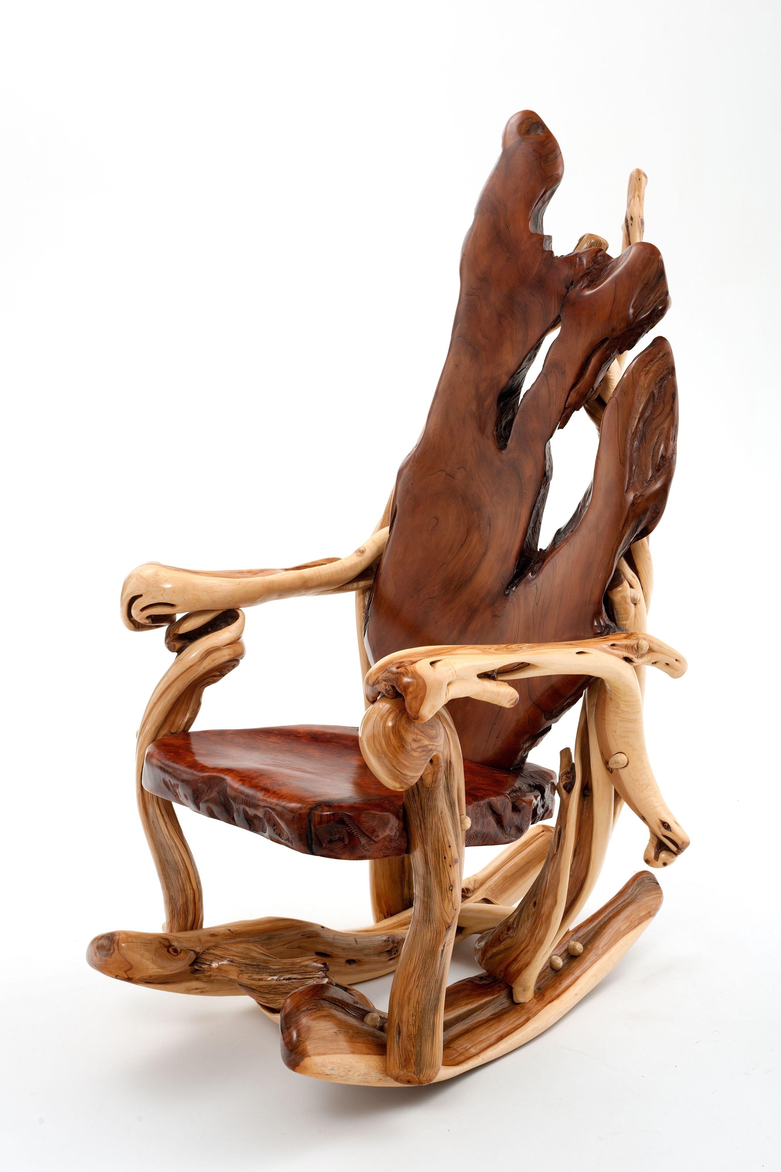 Unique Rustic Rocker