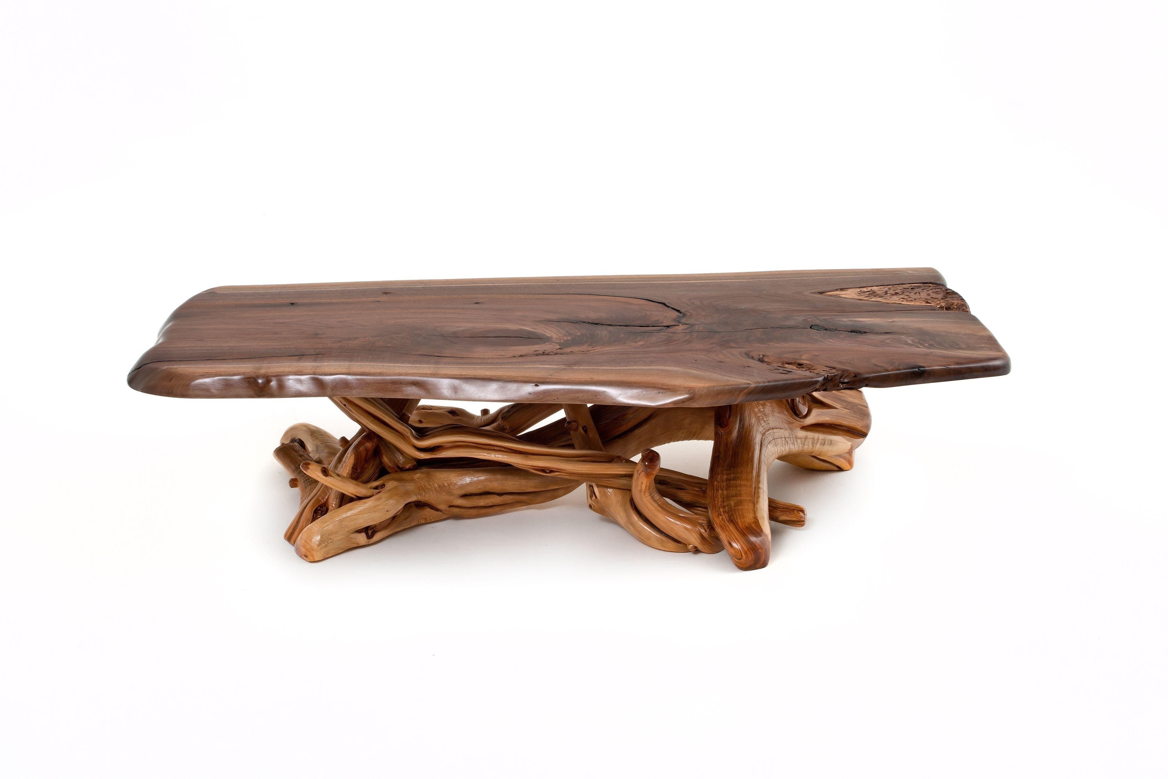 Log Cocktail Table