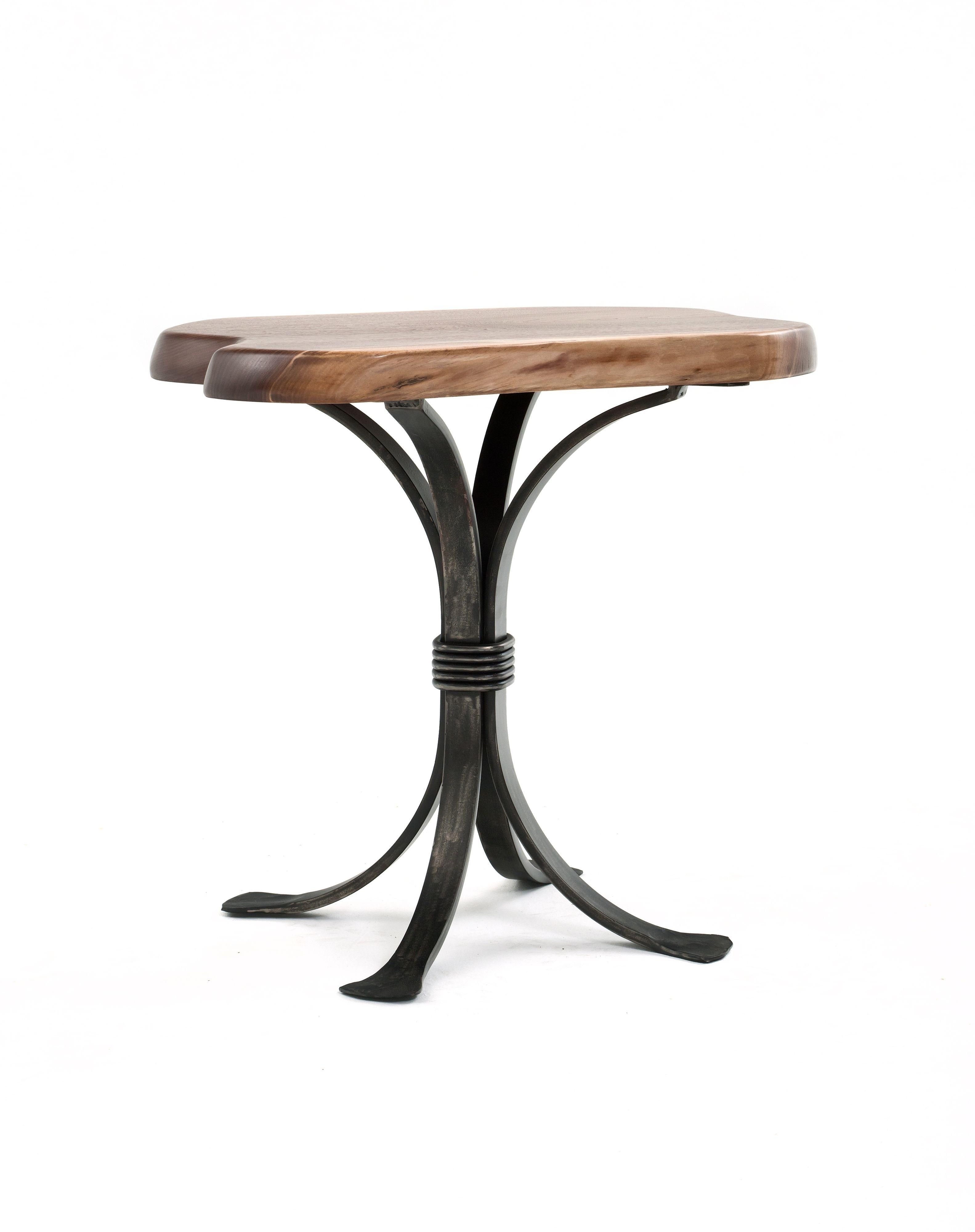 Live Edge Slab Side Table