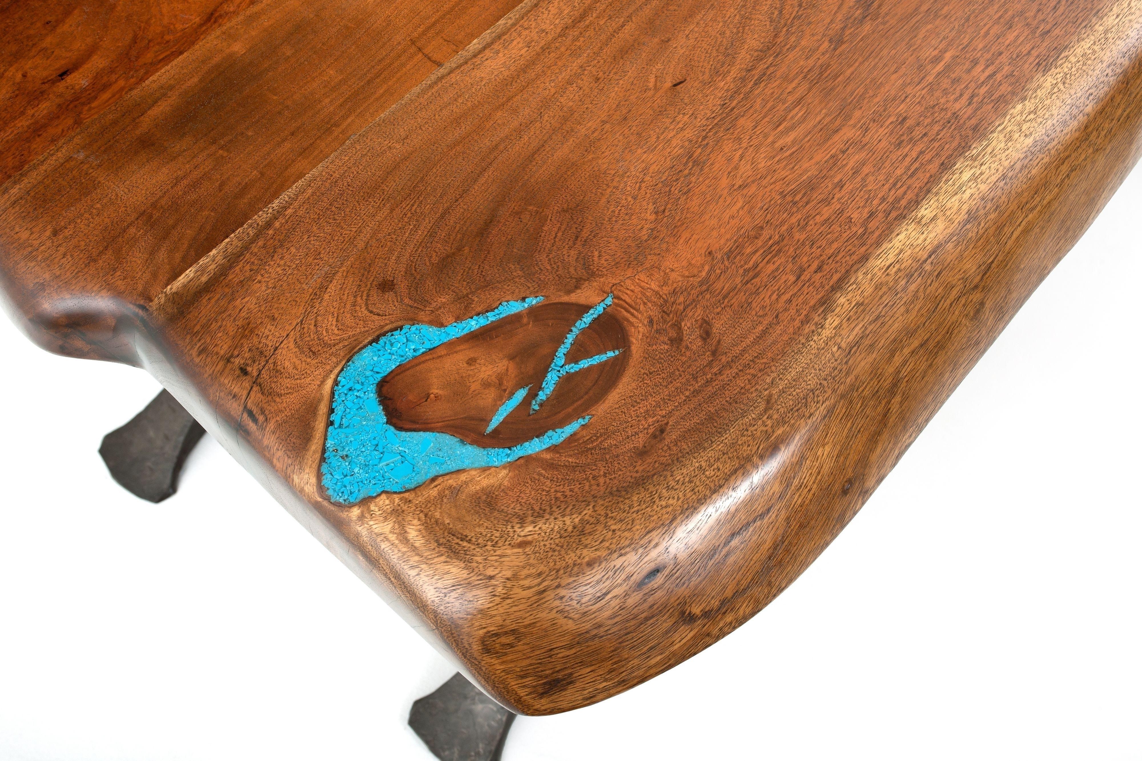 Turquoise Mesquite Dining Table