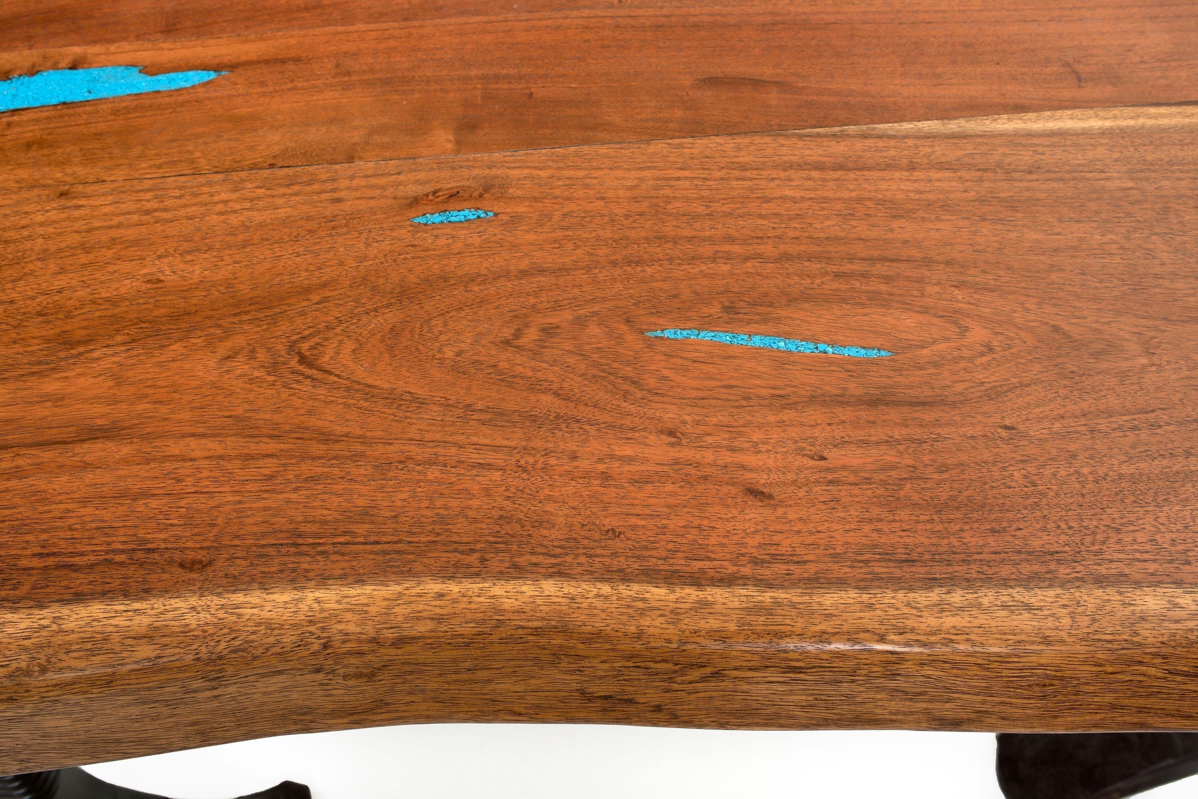 Turquoise Mesquite Dining Table