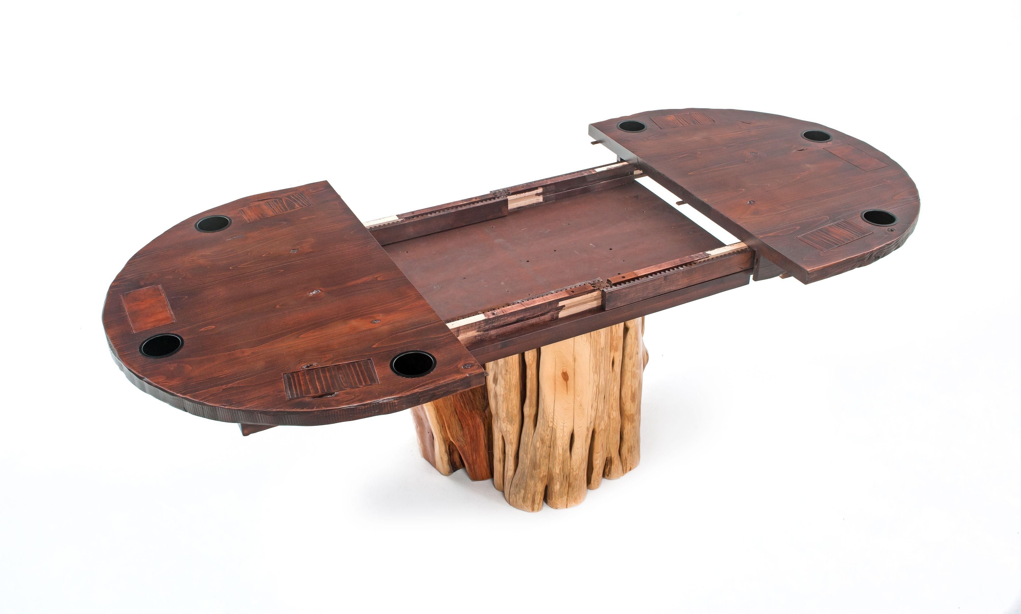 Log Game Table with Expandable Top