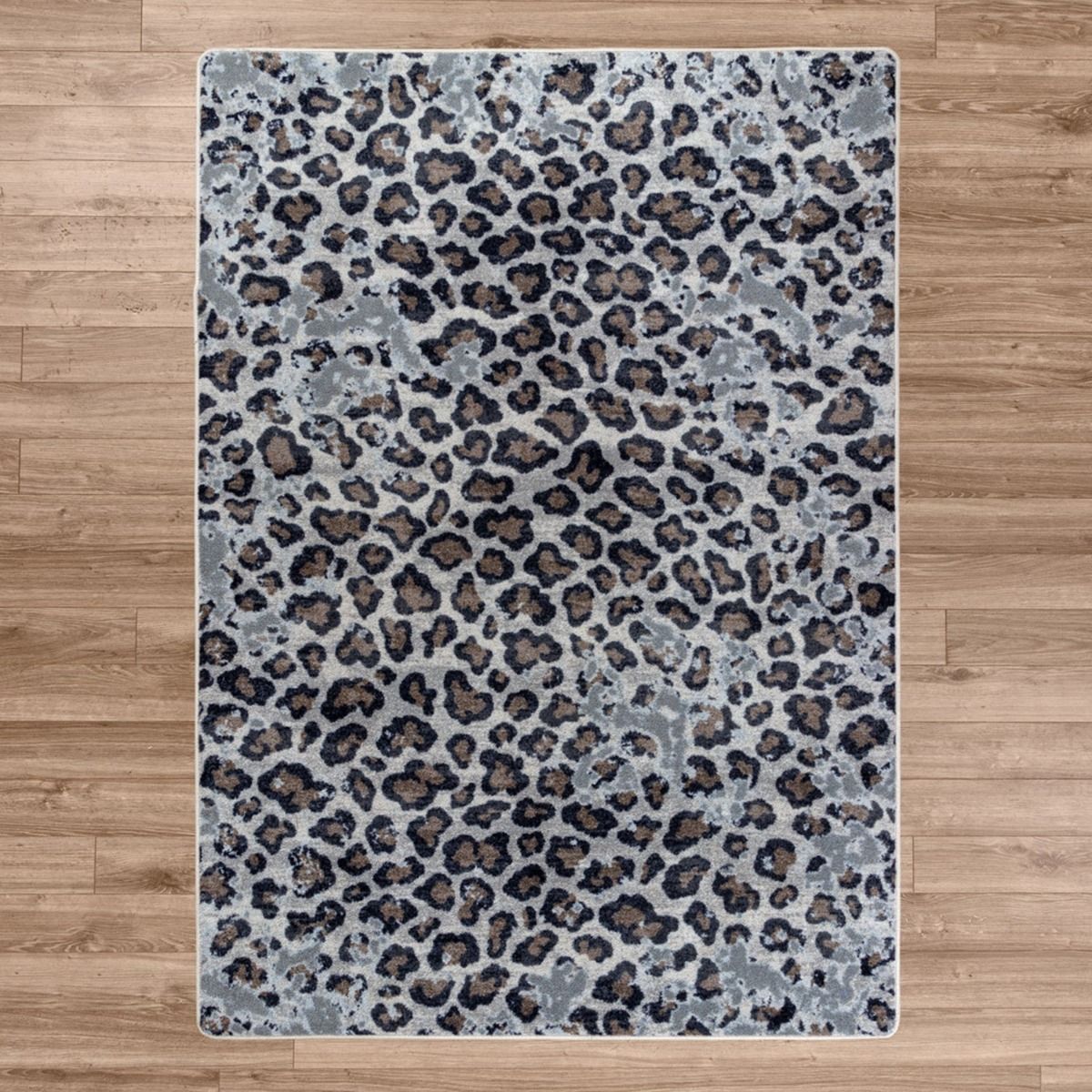 Leopard Lounge Area Rugs