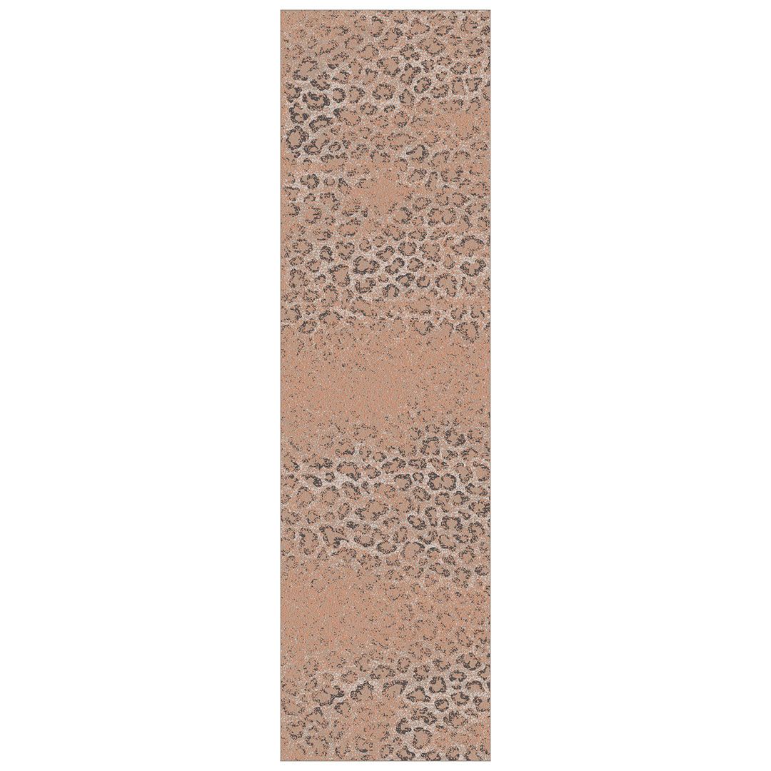Snow Leopard Runner Rugs- Cabin Rugs