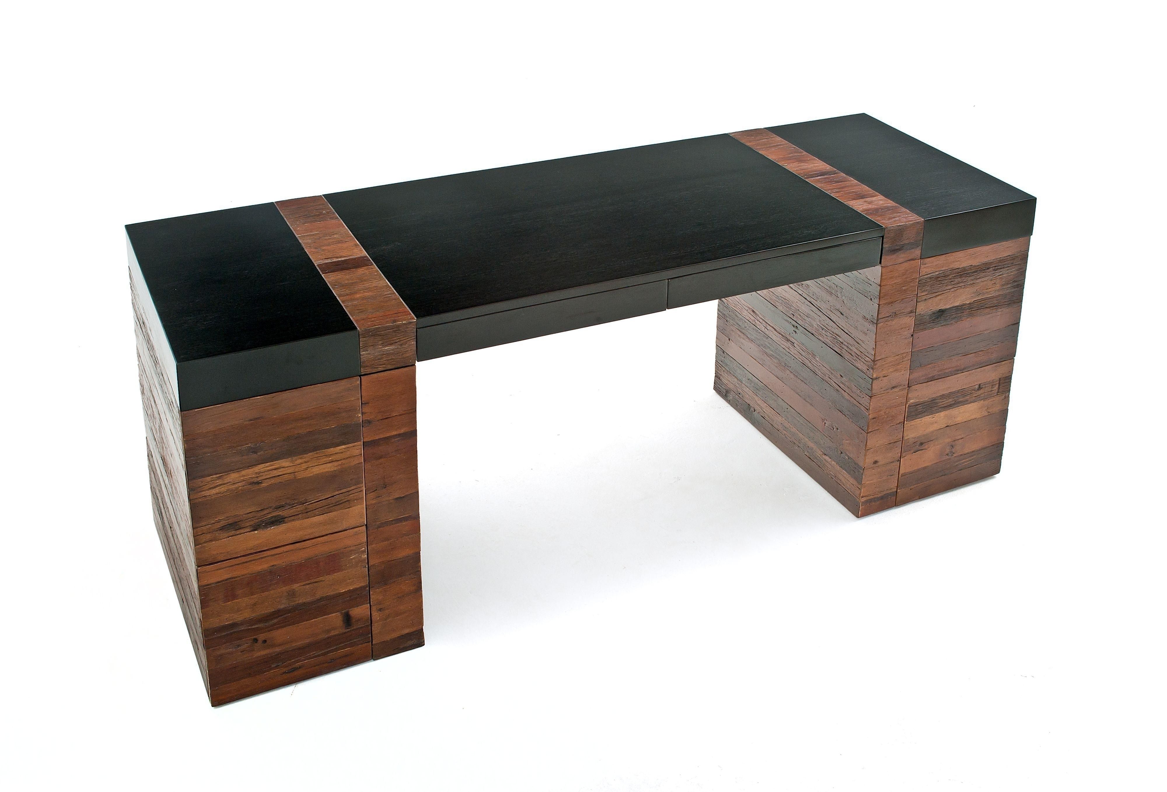 Modern Rustic Reclaimed Wood Desks