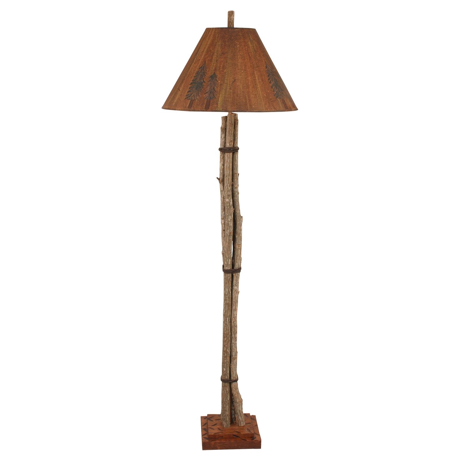 Unique Rustic Floor Lamps