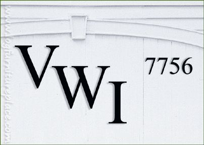 Wrought Iron House Letter B