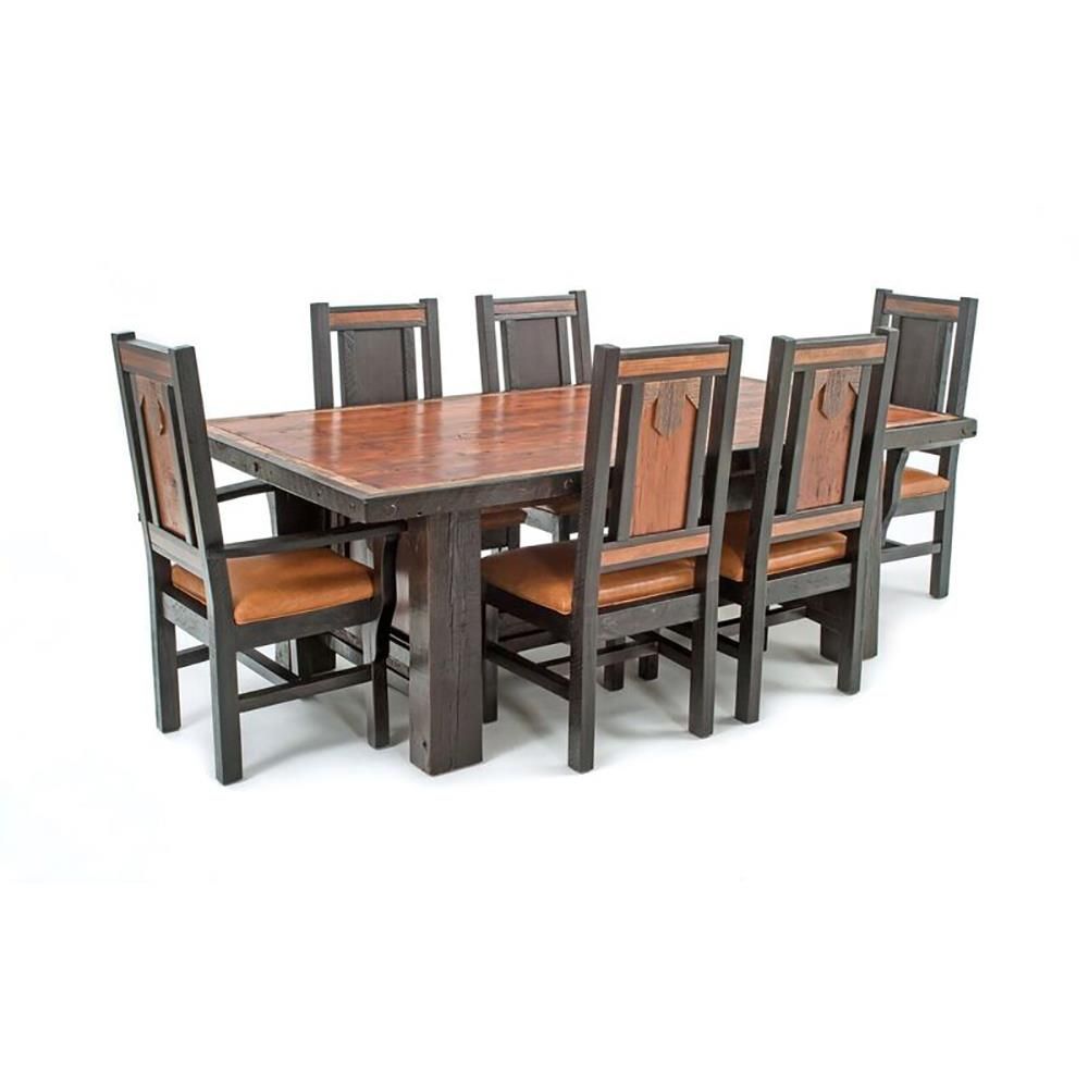 western dining room table set