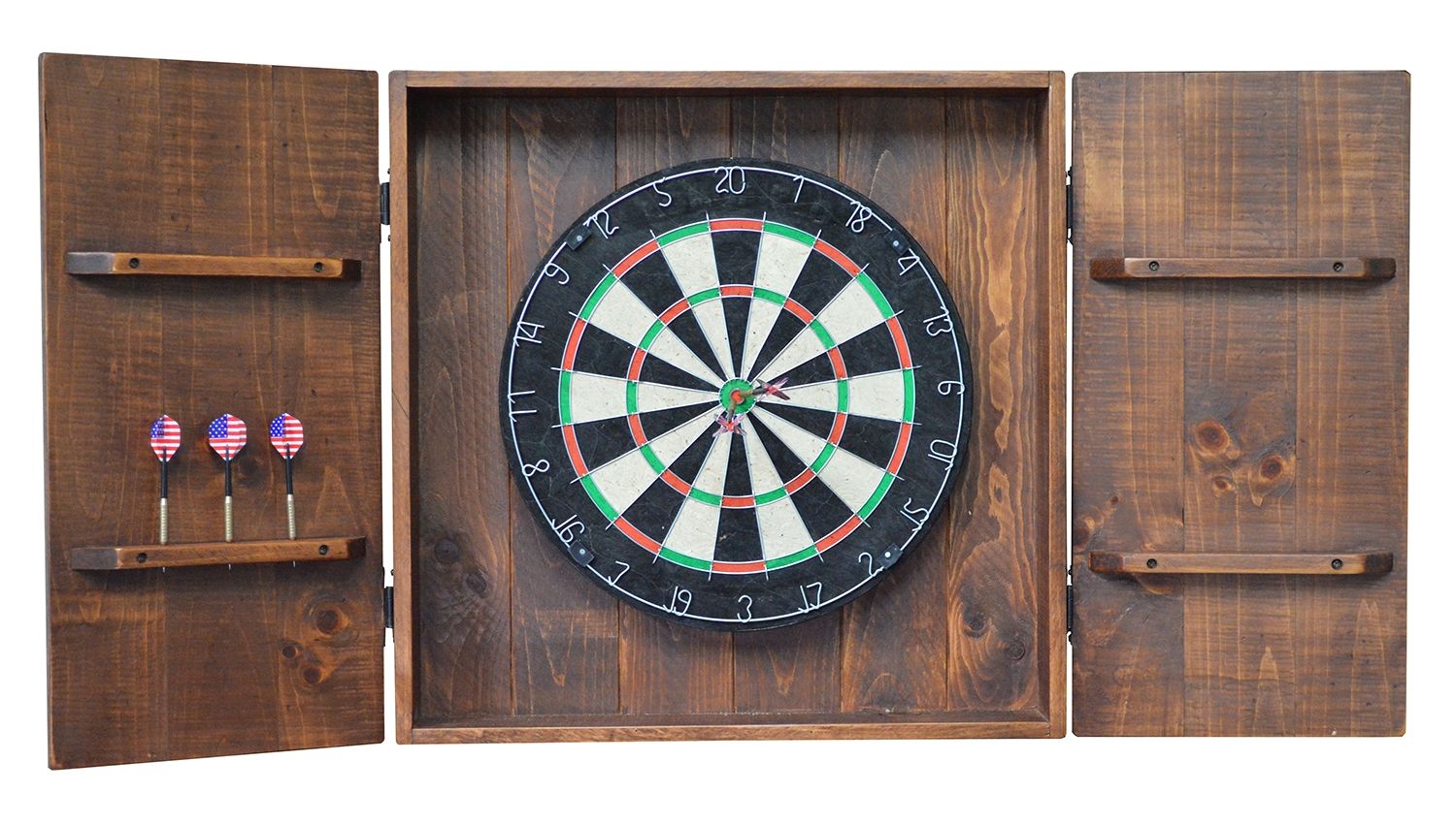 rustic dartboard surround
