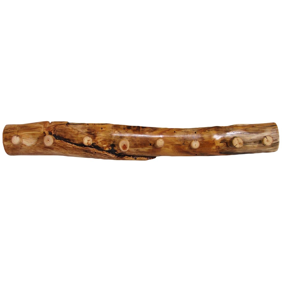 Beartooth Aspen Half Log Coat Rack