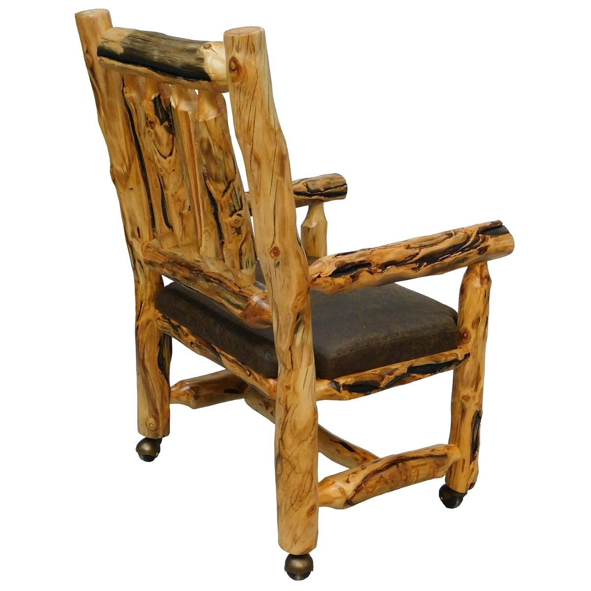 Beartooth Aspen Upholstered Log Office Chairs