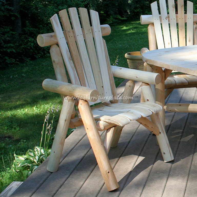 Contoured Comfort Log Dining Chair