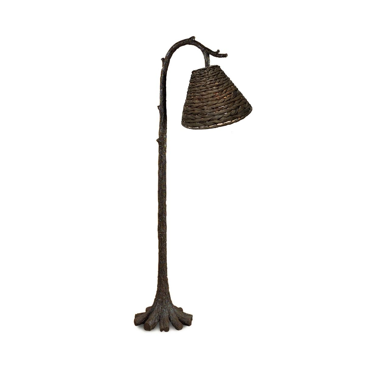 Tree Trunk Floor Lamp