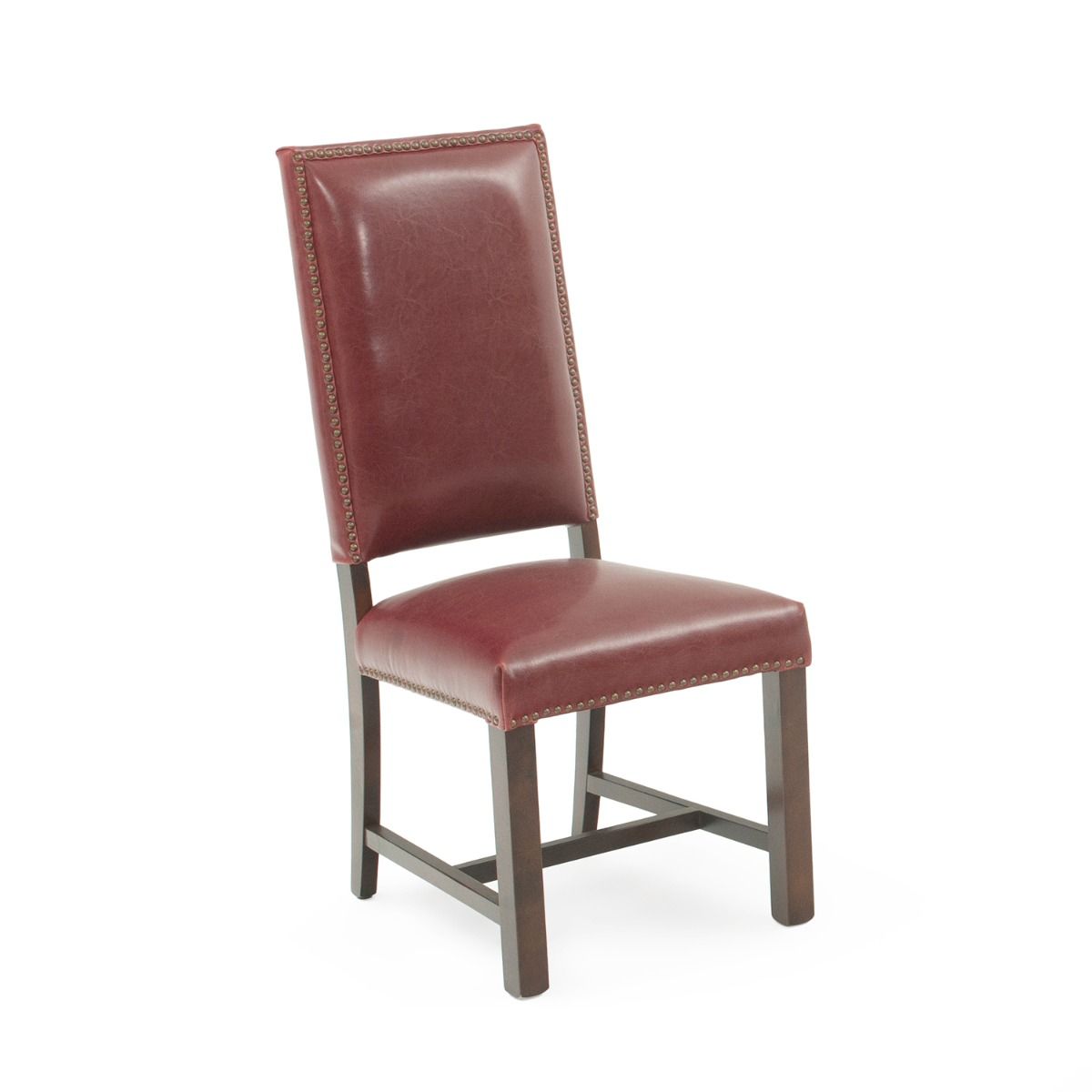 Red Leather Dining Chairs