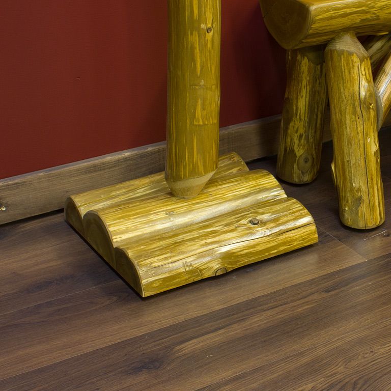 Cedar Lake Rustic Log Coat Tree