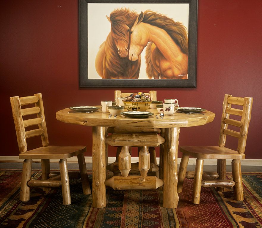 cedar dining room table