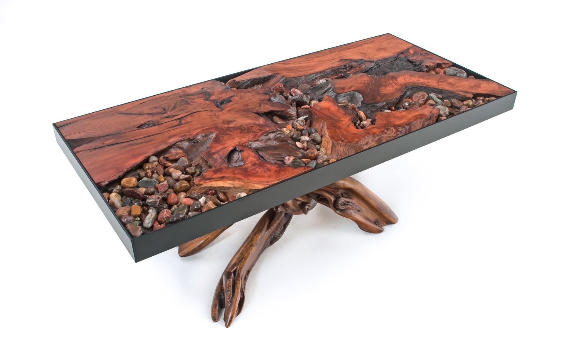 A River Runs Through It Juniper & Redwood Coffee Table