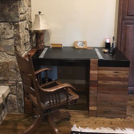 urban rustic desk