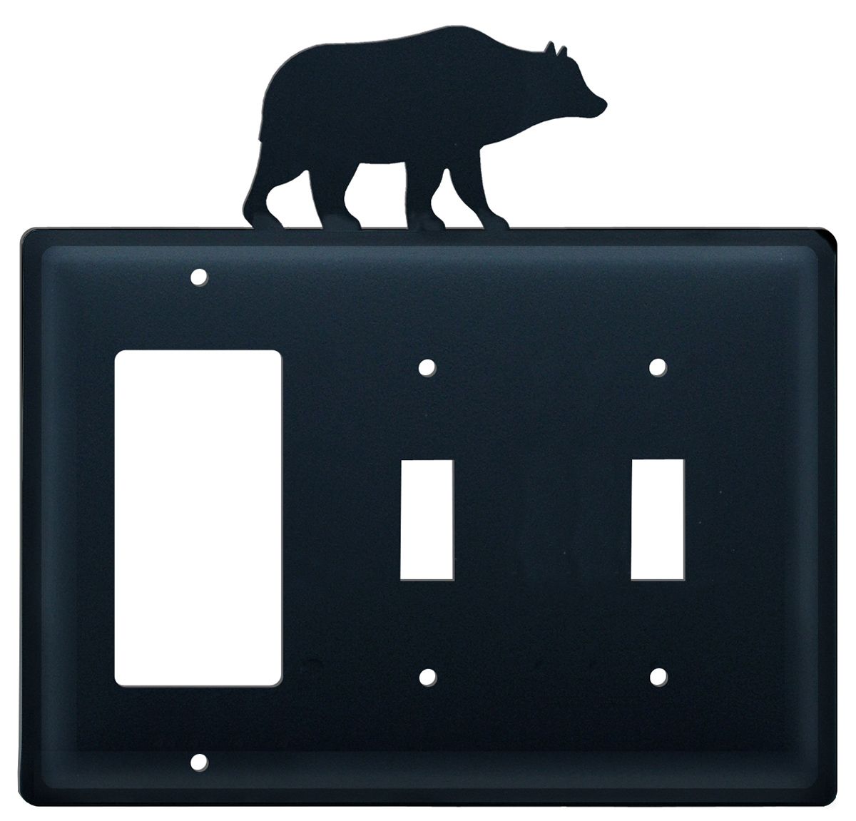 Wrought Iron Bear GFI/Switch/Switch Covers