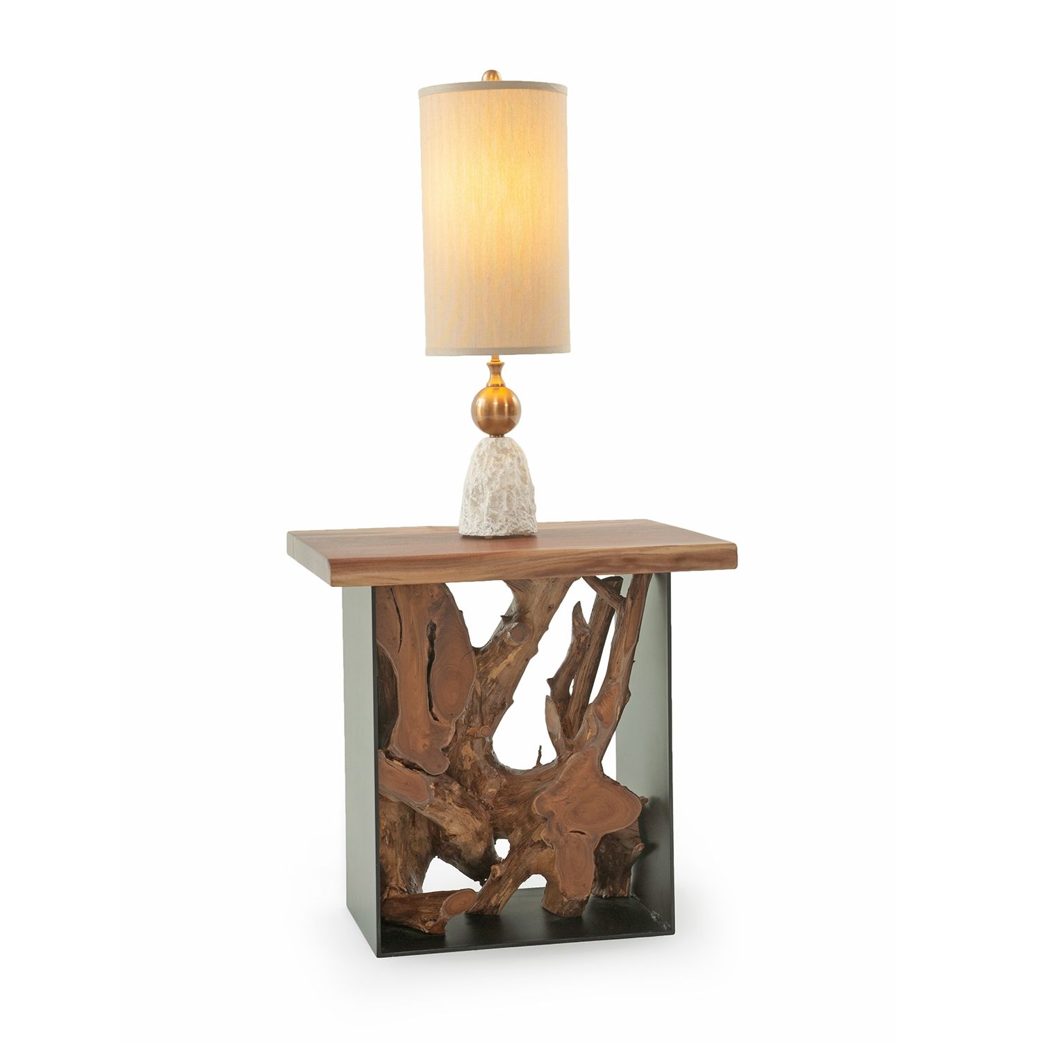 Modern Root End Table