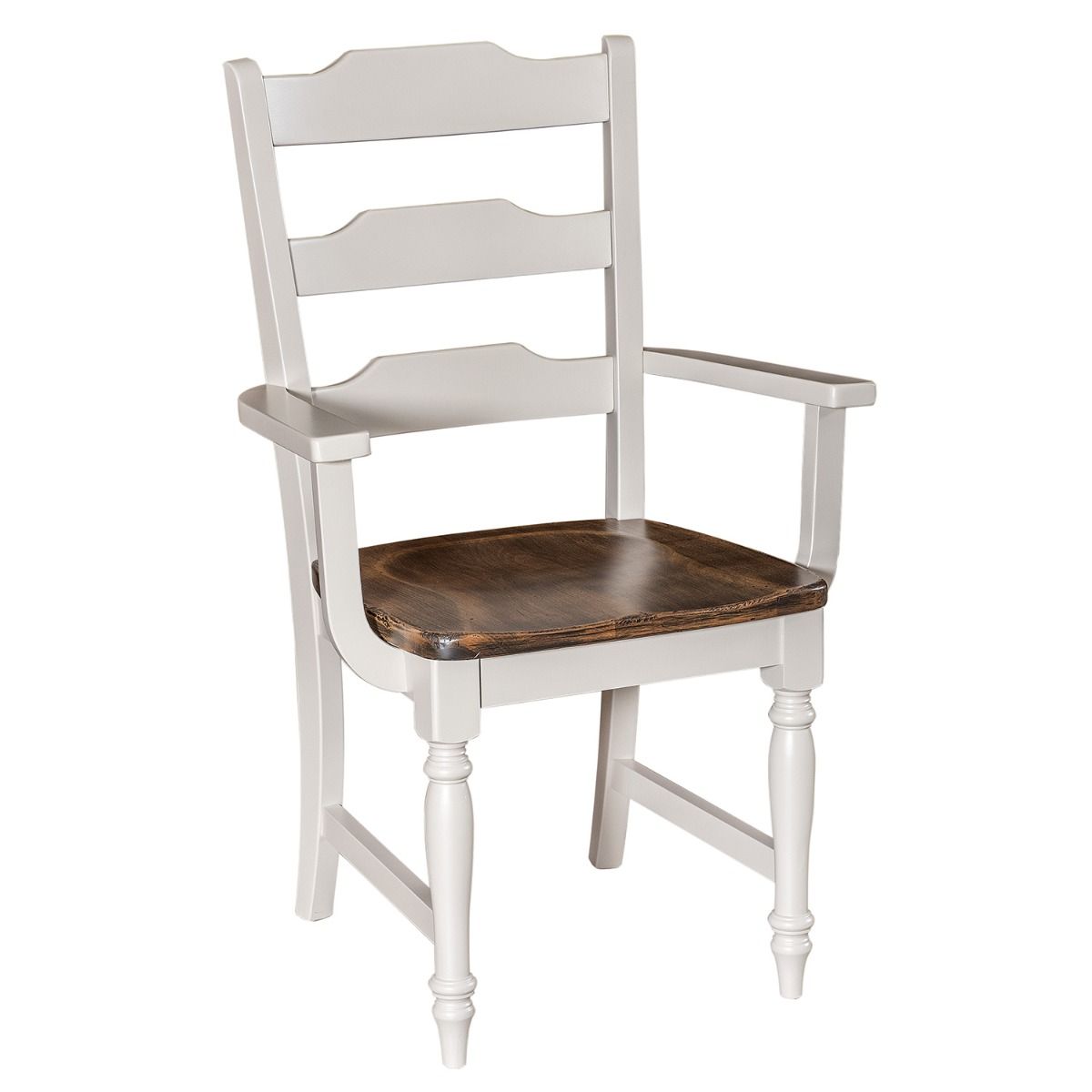 Fargo Farmhouse Single Bend Dining Chair