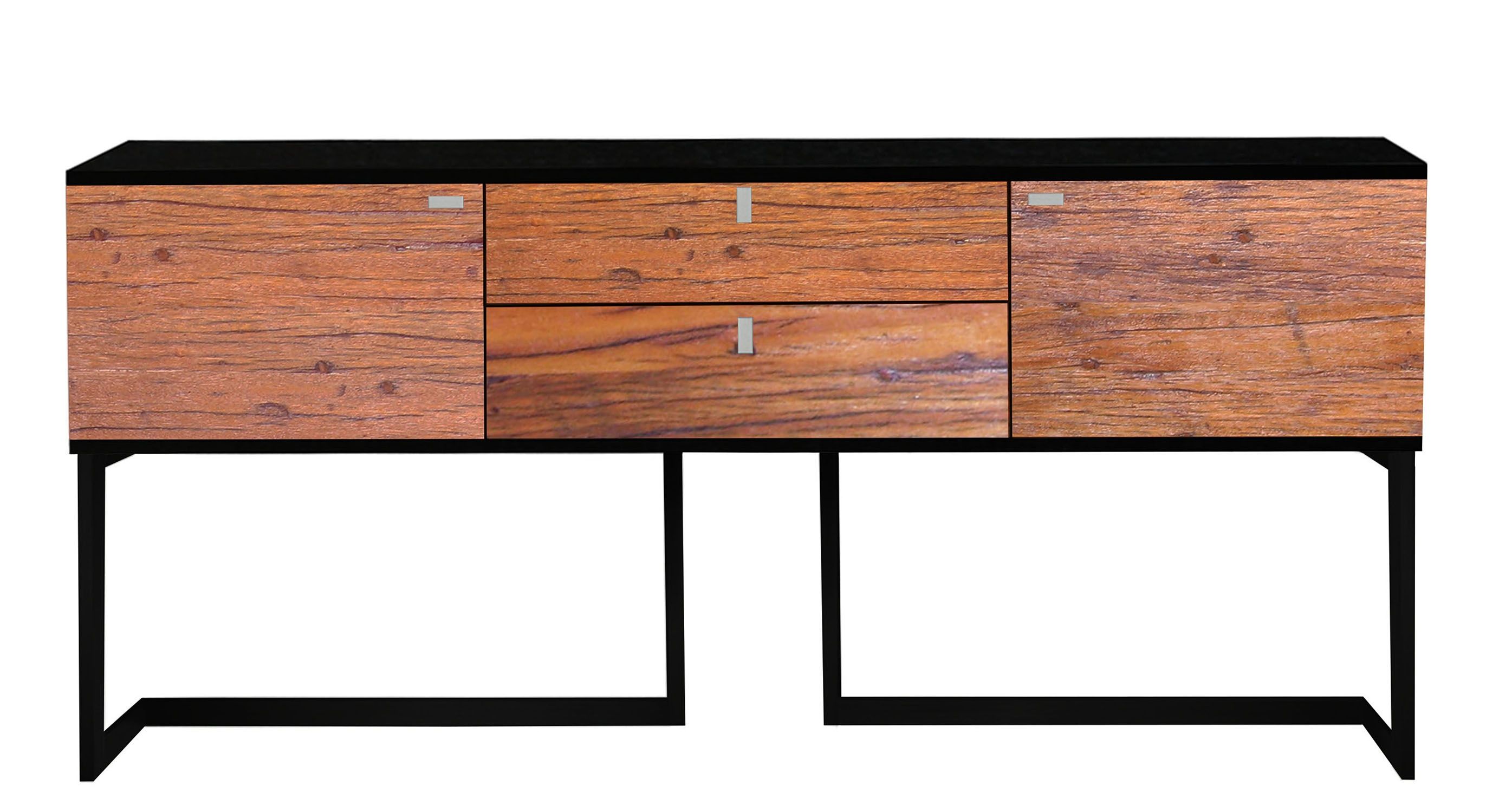 rustic sideboard black
