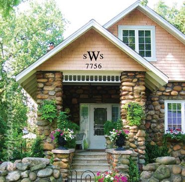 Wrought Iron House Letter L