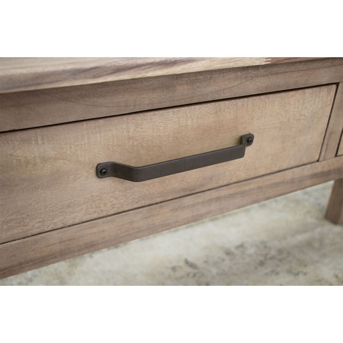 Modern Parota Wood End Table