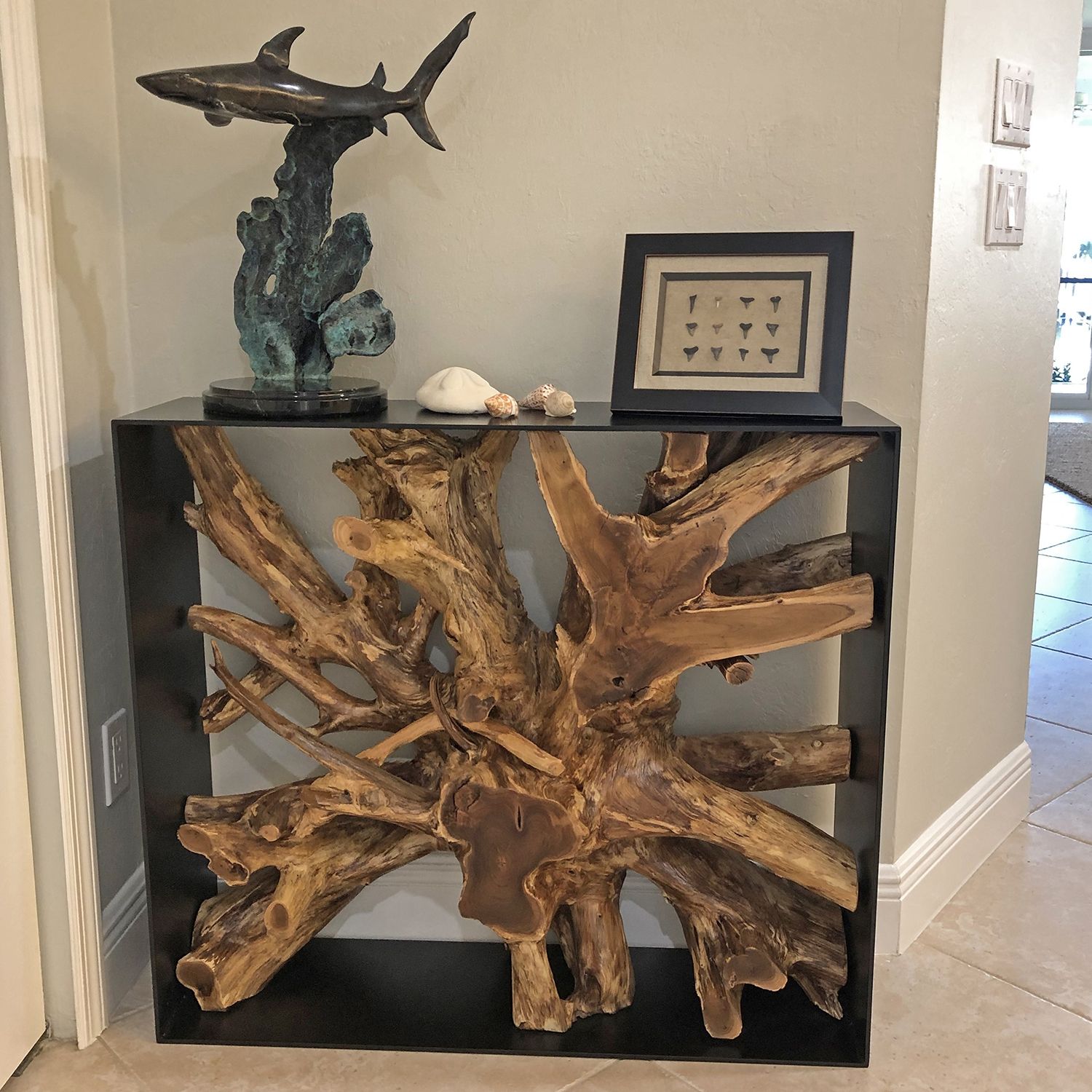 Modern Root Console Table