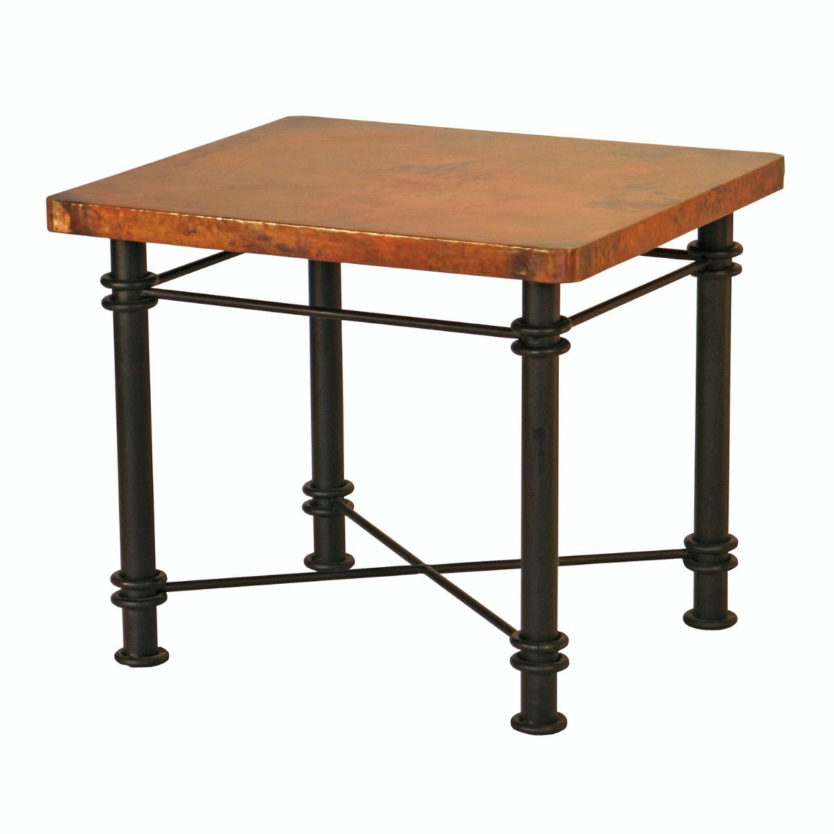 Jessica Hammered Copper End Table