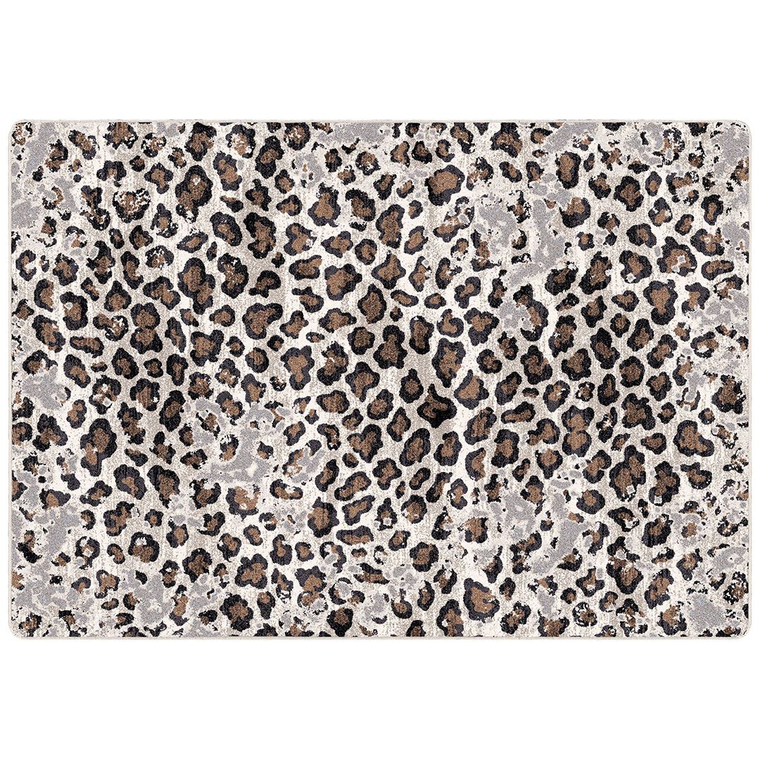 Leopard Lounge Entry Rug