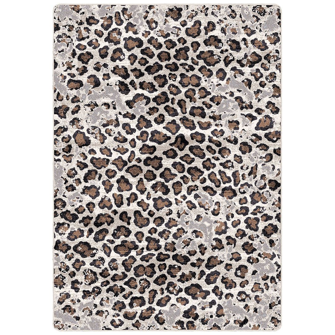 Leopard Lounge Area Rugs