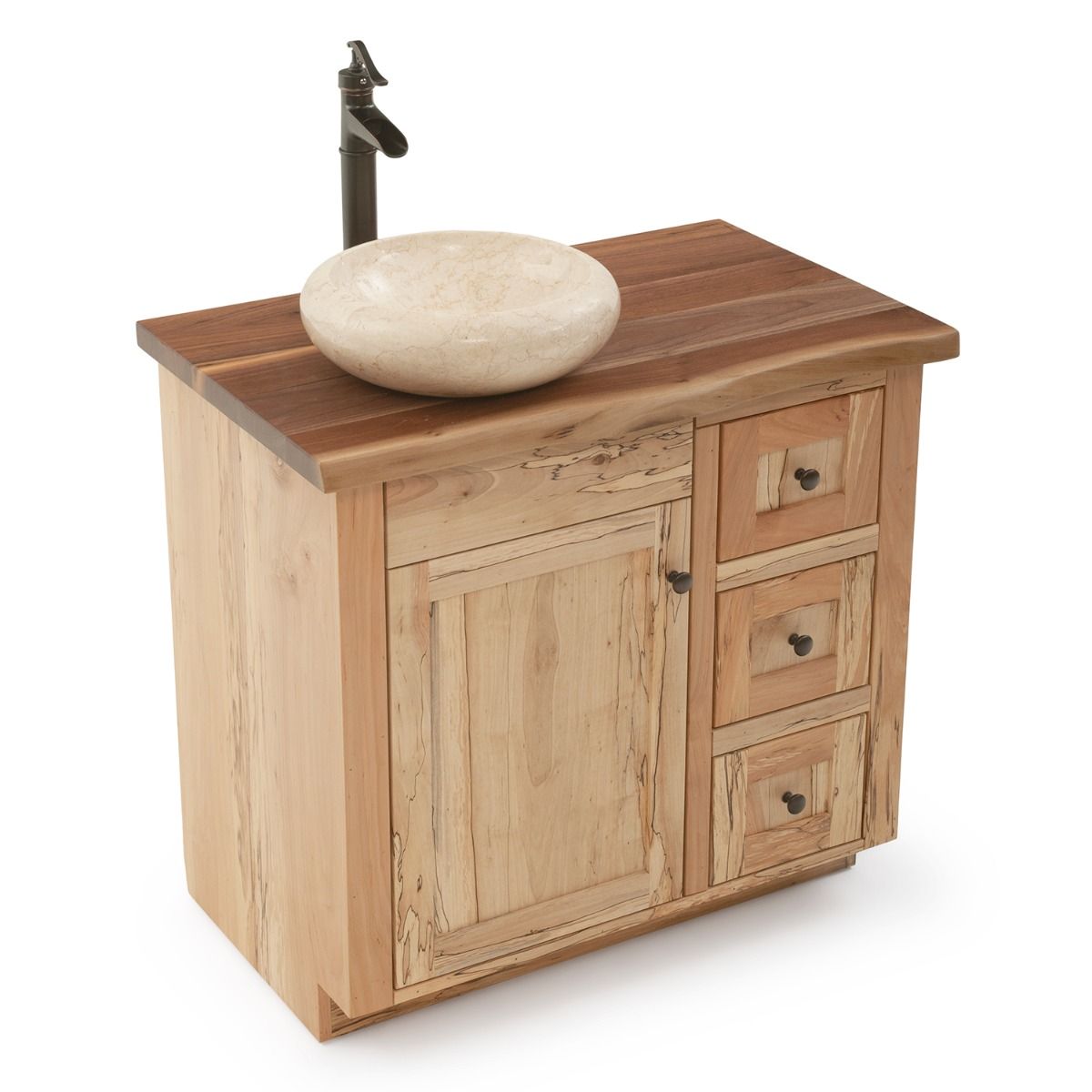 rustic sink vanity unit