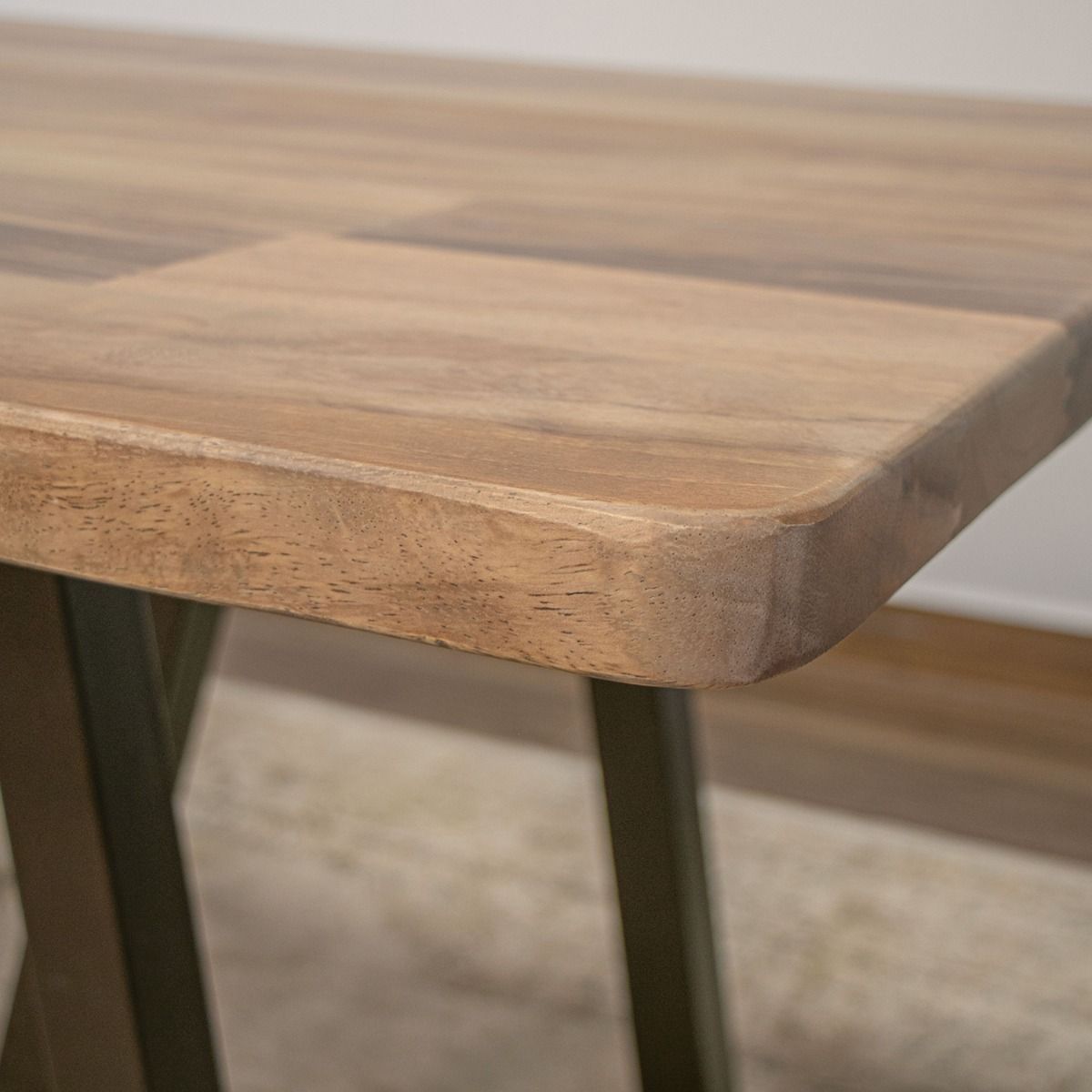 Natural Parota Wood Dining Table