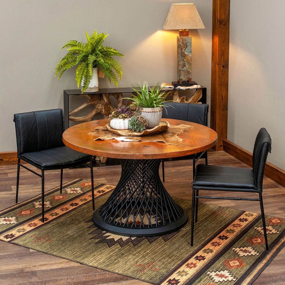 dining table copper