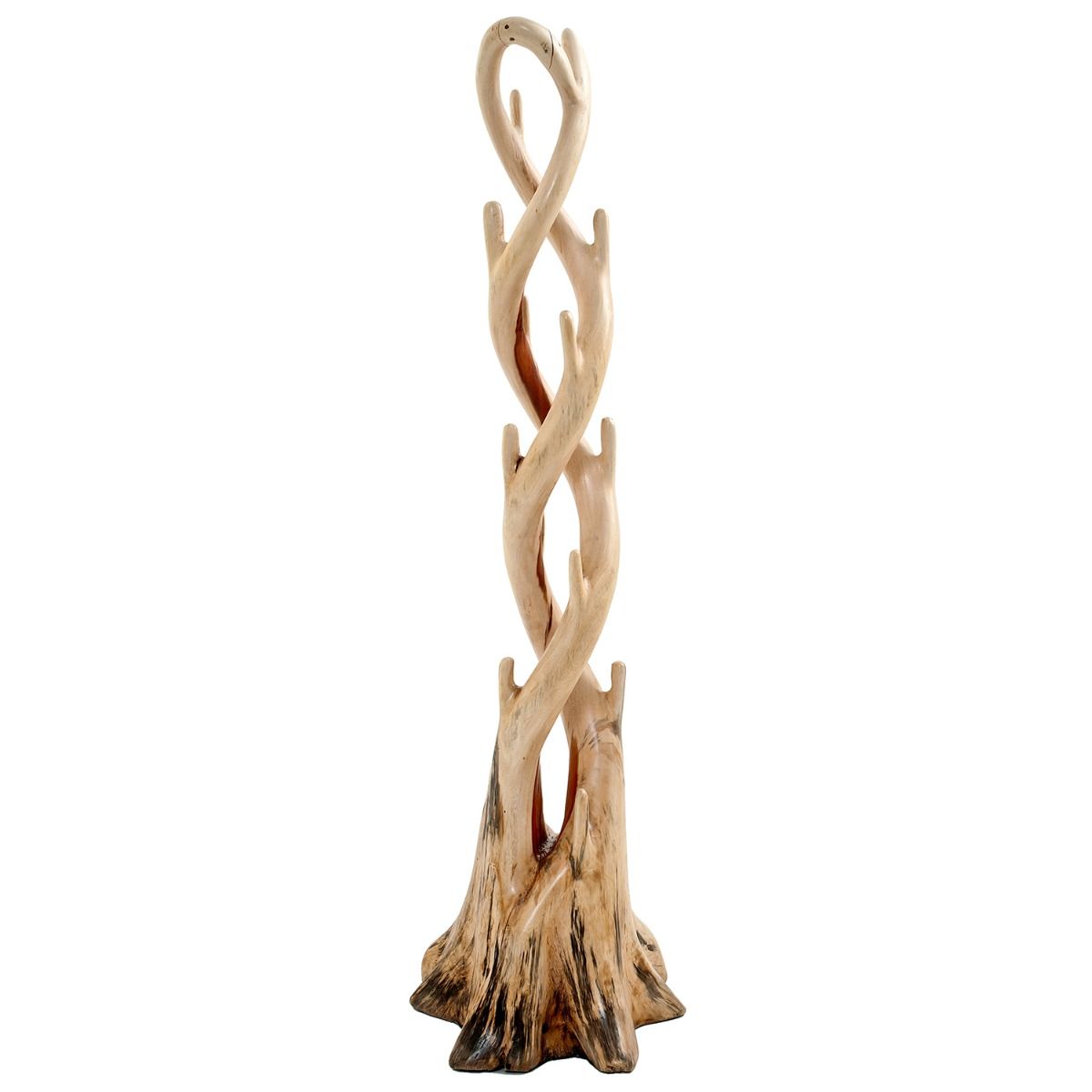 Natural Free Form Log Coat Rack