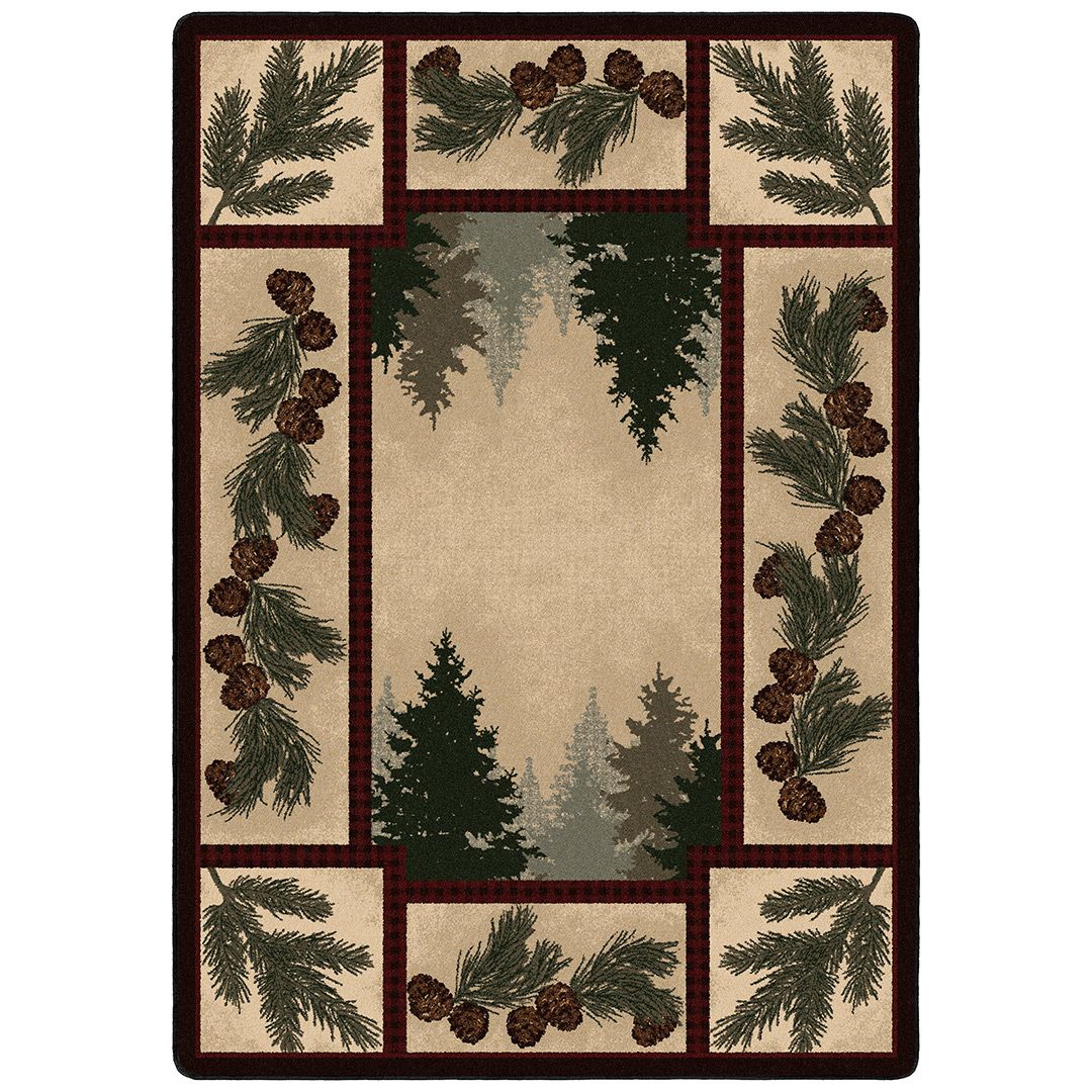 Pine Forest Rug Collection - Cabin Rugs