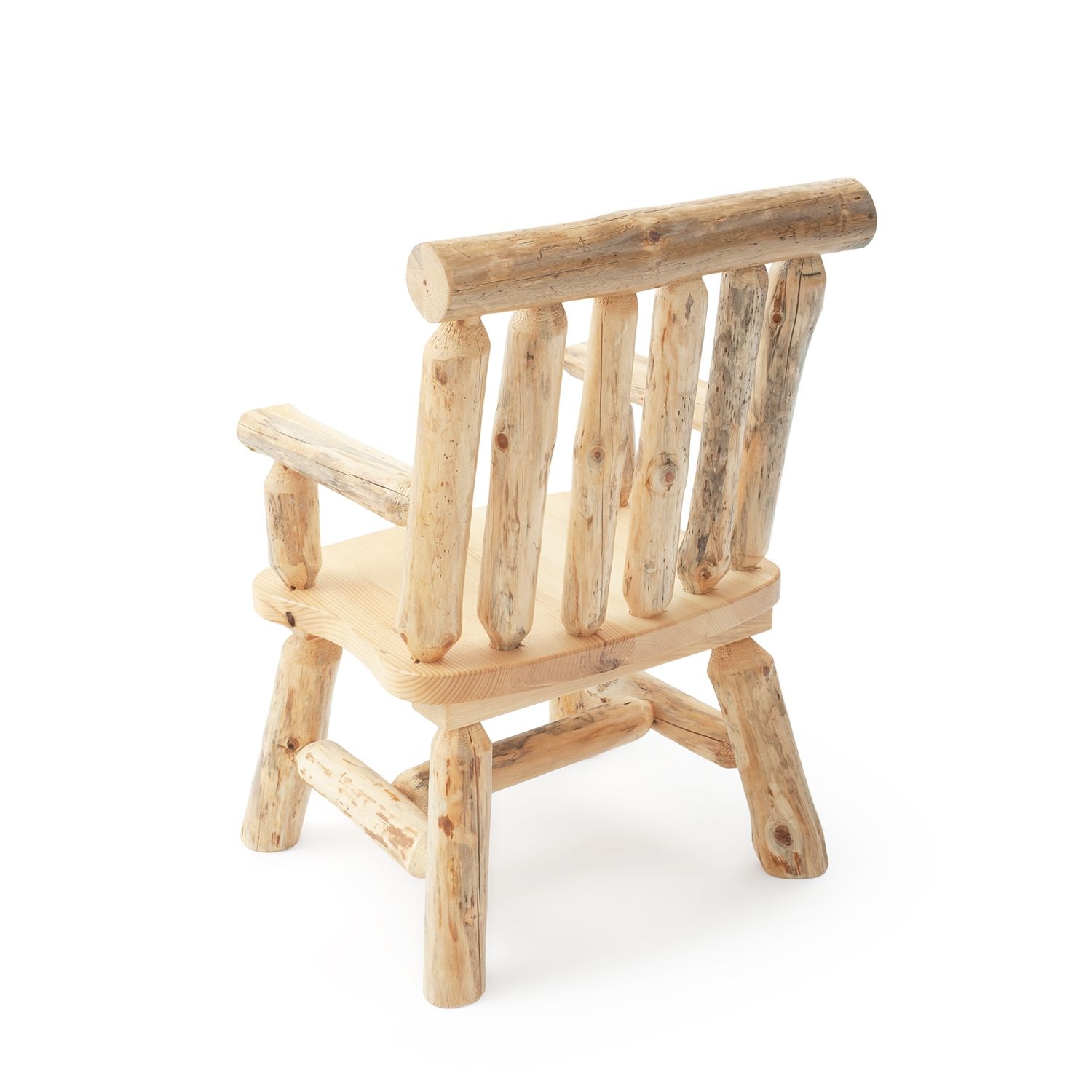 Backwoods Rustic Pine Log Dining Chair