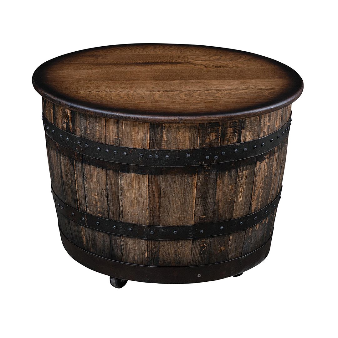 Half Barrel Storage Chest
