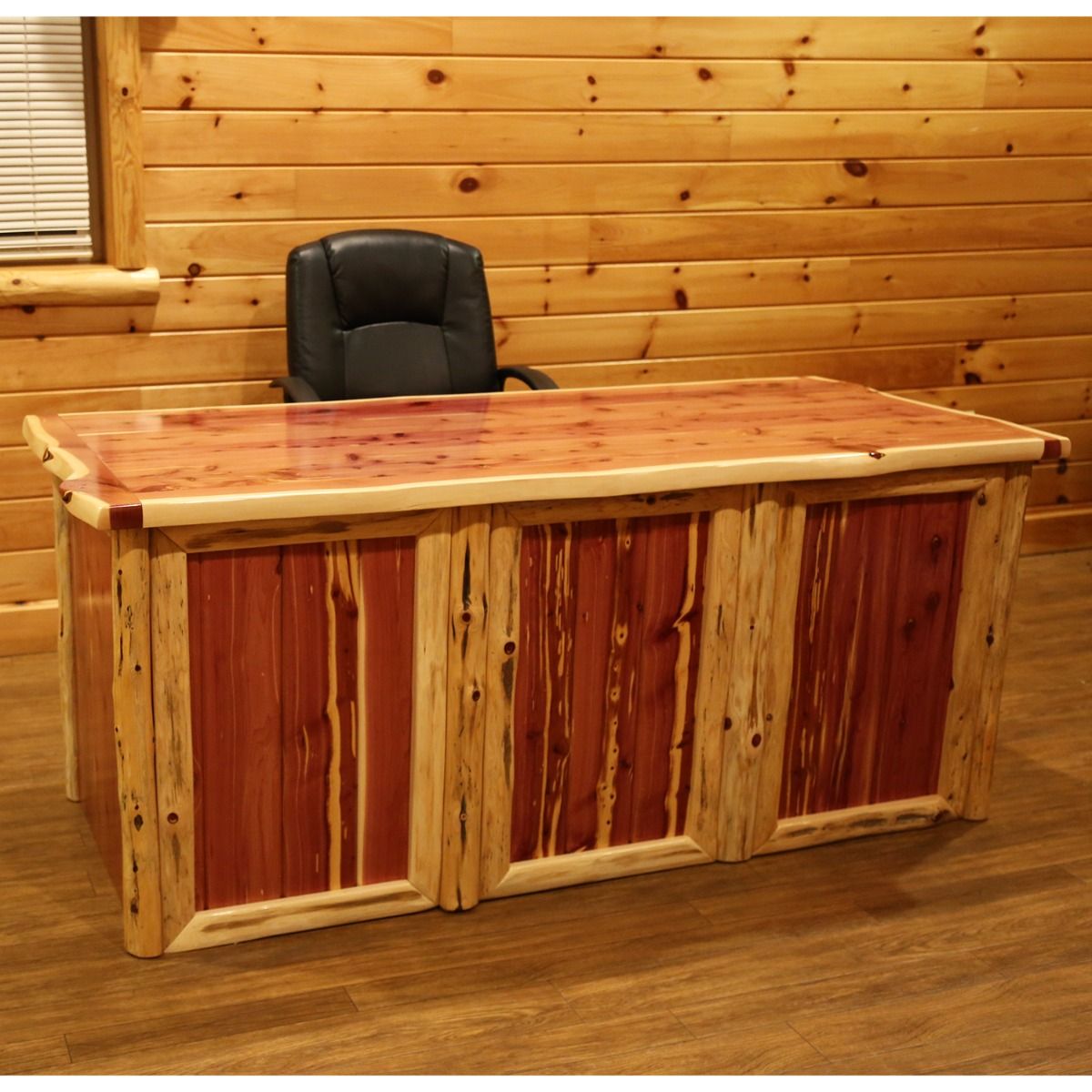 rustic home office furniture