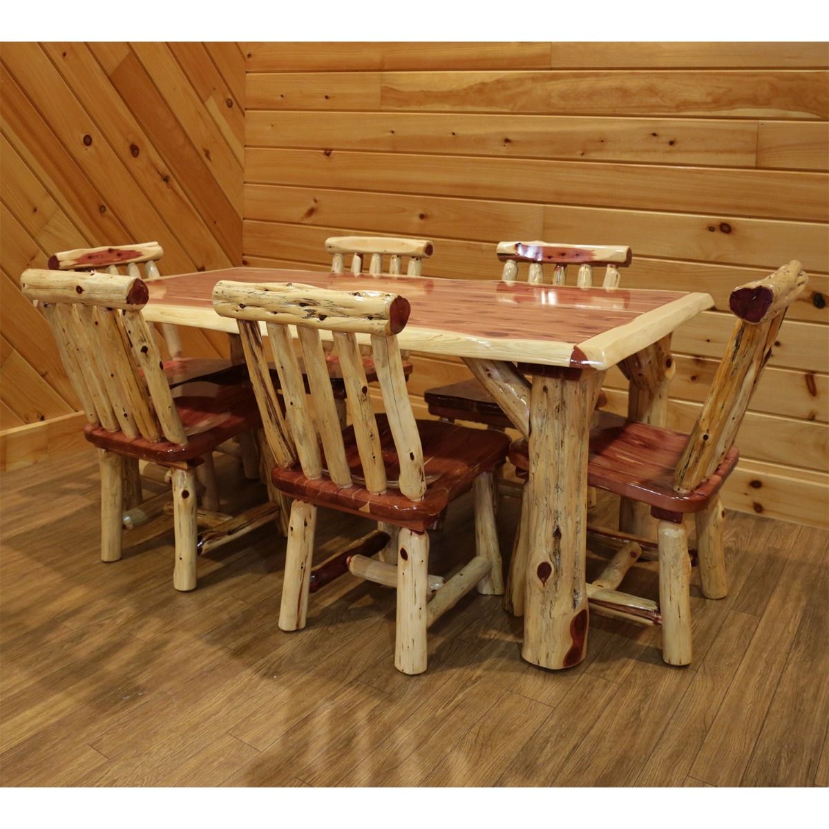 cedar dining room table