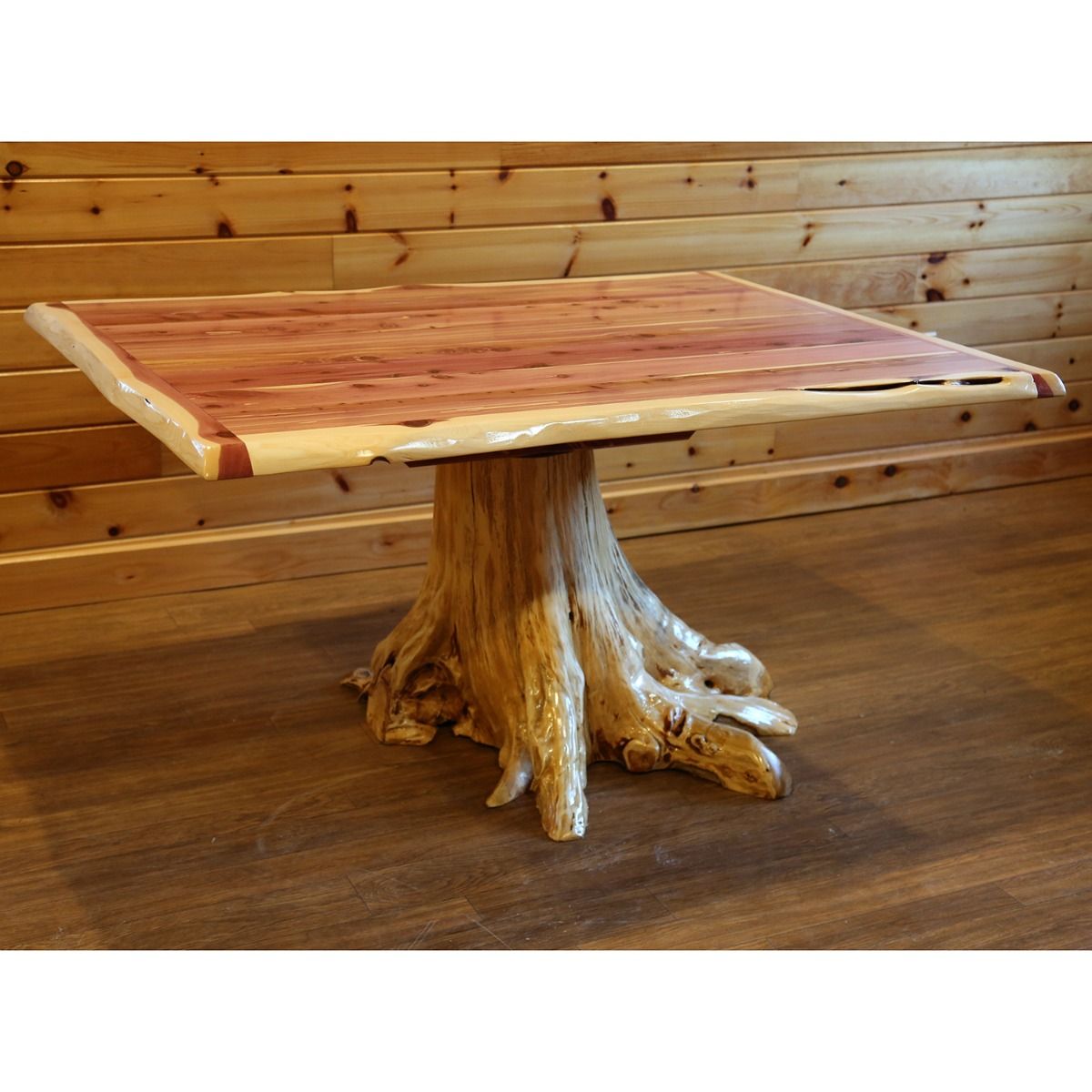 cedar dining room table