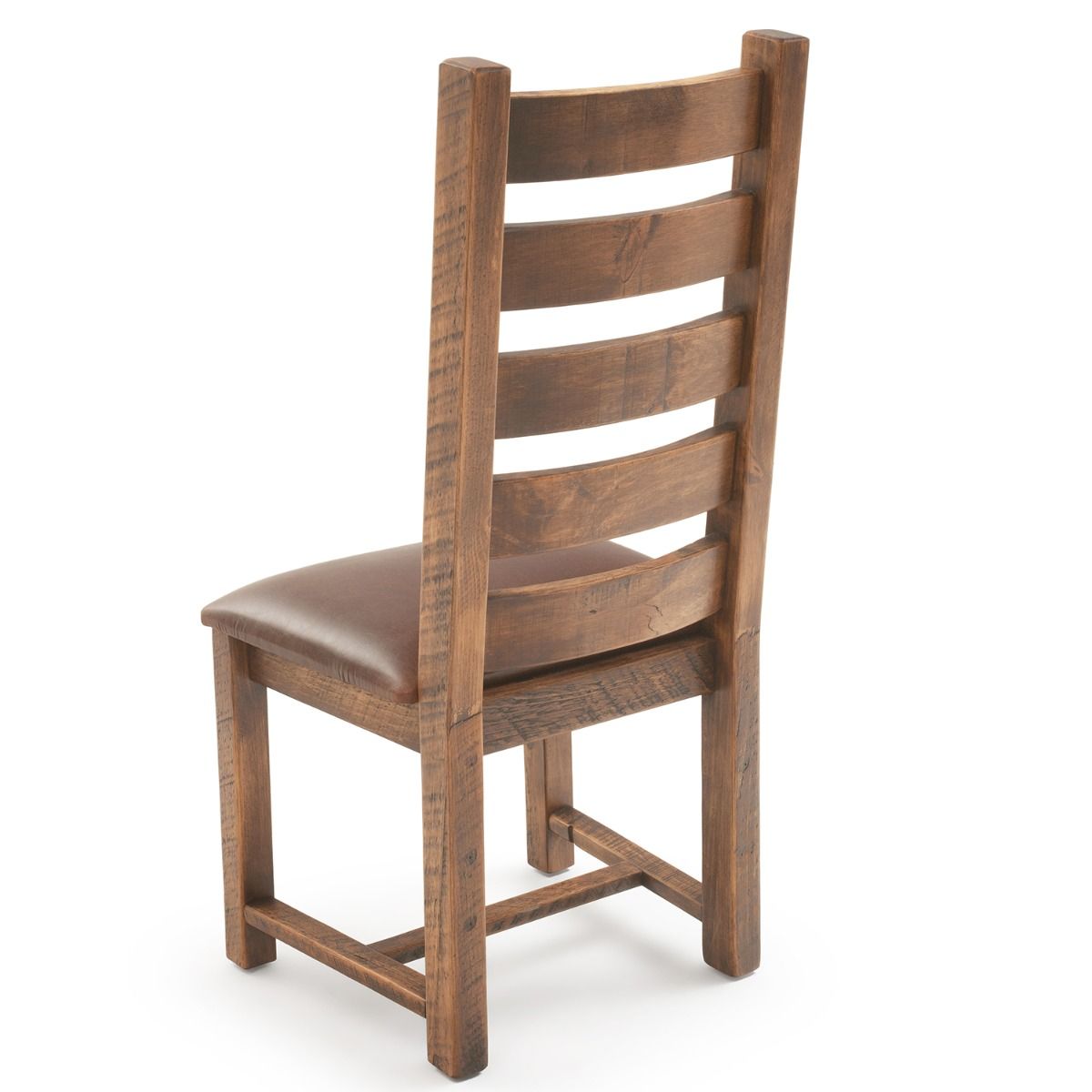 River Rustic Barnwood Ladderback Dining Chair