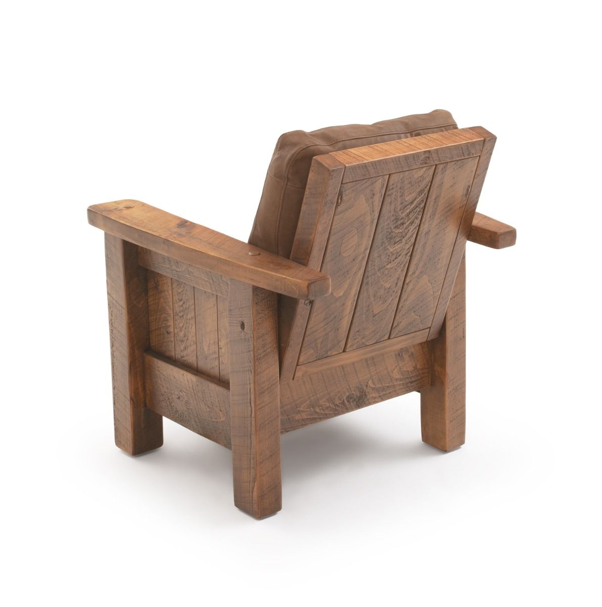 River Rustic Deluxe Barnwood Lounge Chair